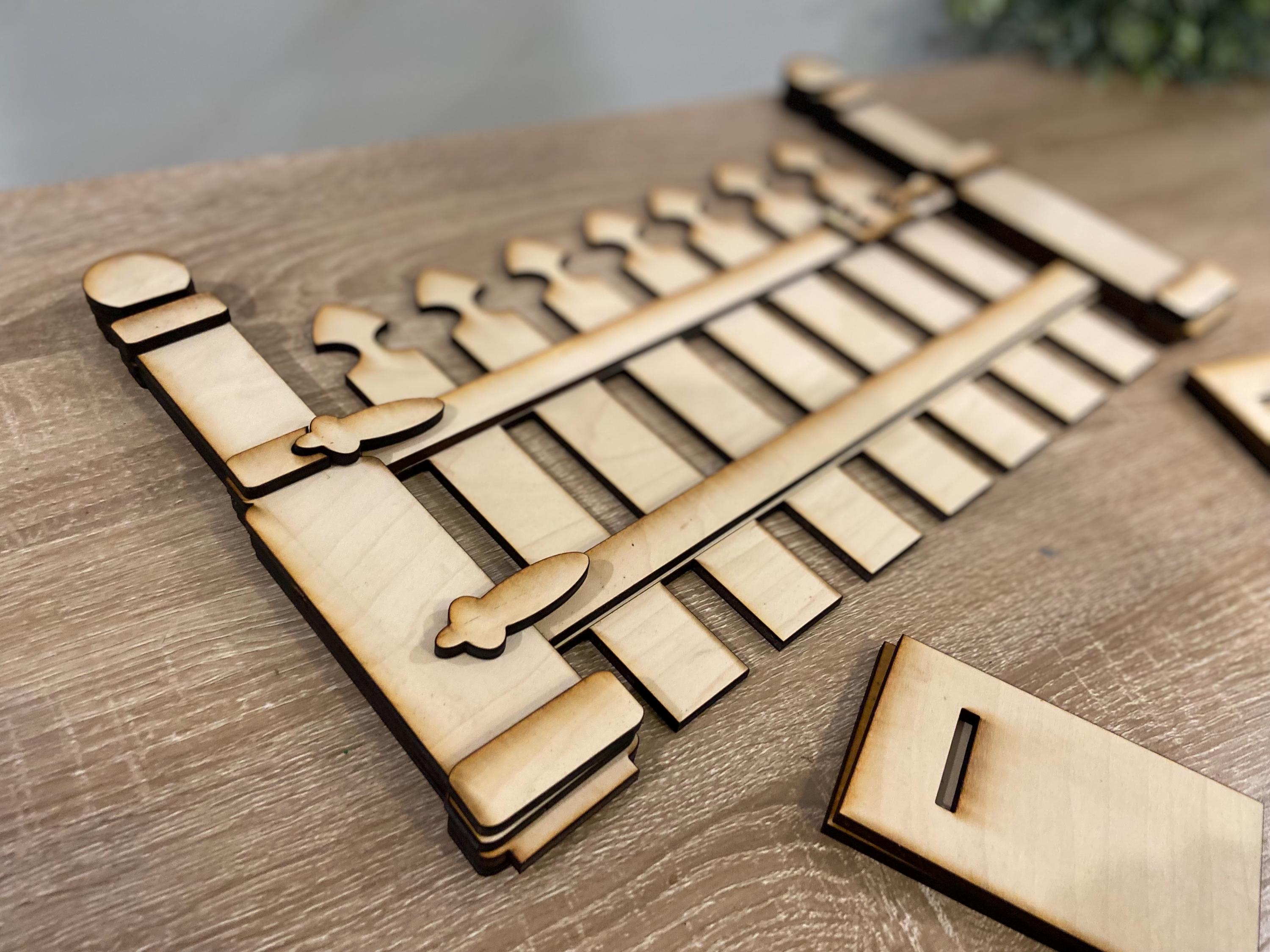 Fence Banner Sign Holder for Interchangeable Mini Banners - Glowforge ...
