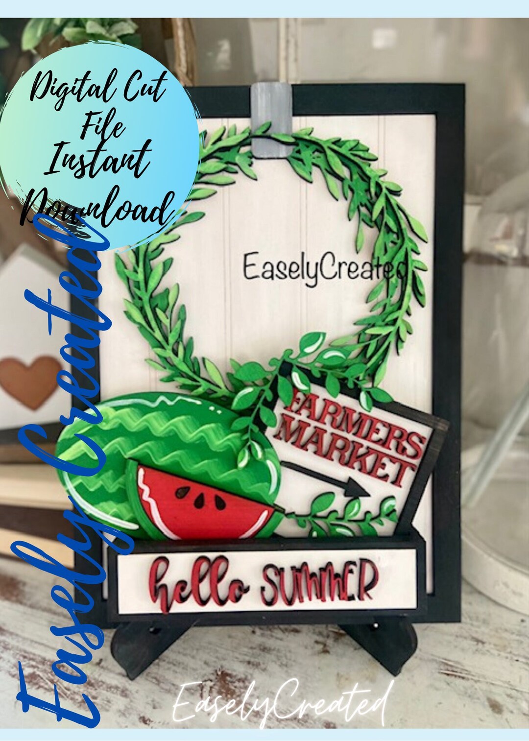 Summer Interchangeable Add-on Sign SVG - Seasonal Interchangeable Sign ...