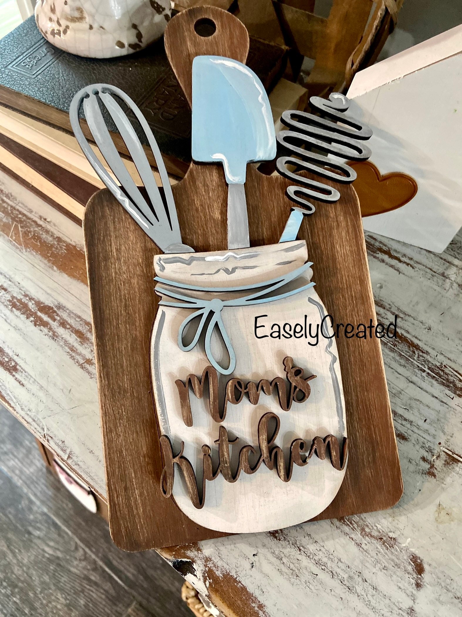 Moms Kitchen Sign Digital File - Grandmas Kitchen Sign - Nanny Sign ...
