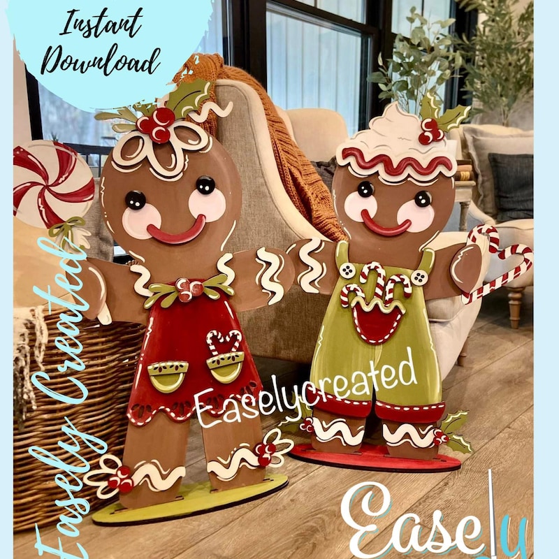 Gingerbread Sign - Etsy