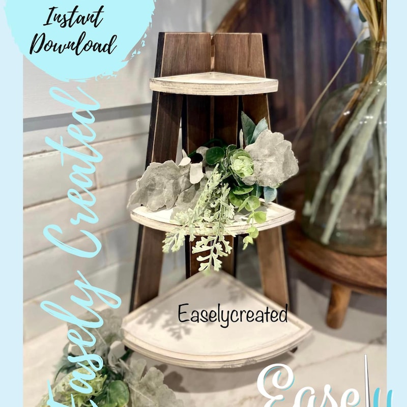 Tiered Corner Counter Shelf - Etsy