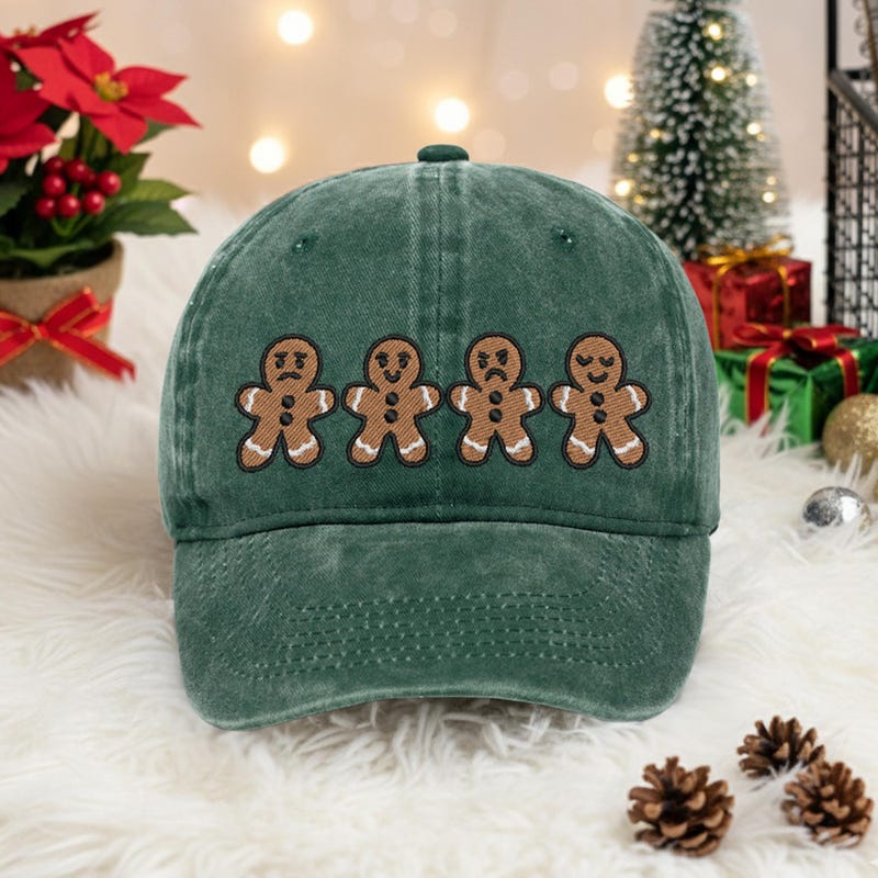 Gingerbread Ball Caps - Etsy Canada