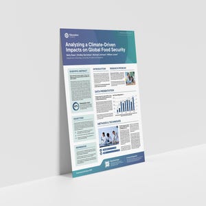 Editable Scientific Poster Template: Medical Case Study, Canva Format ...