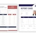 Editable Homeschool Student Report Card Template (canva, Instant ...