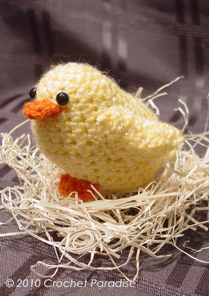 Chip the Little Chicken Crochet Pattern - Etsy