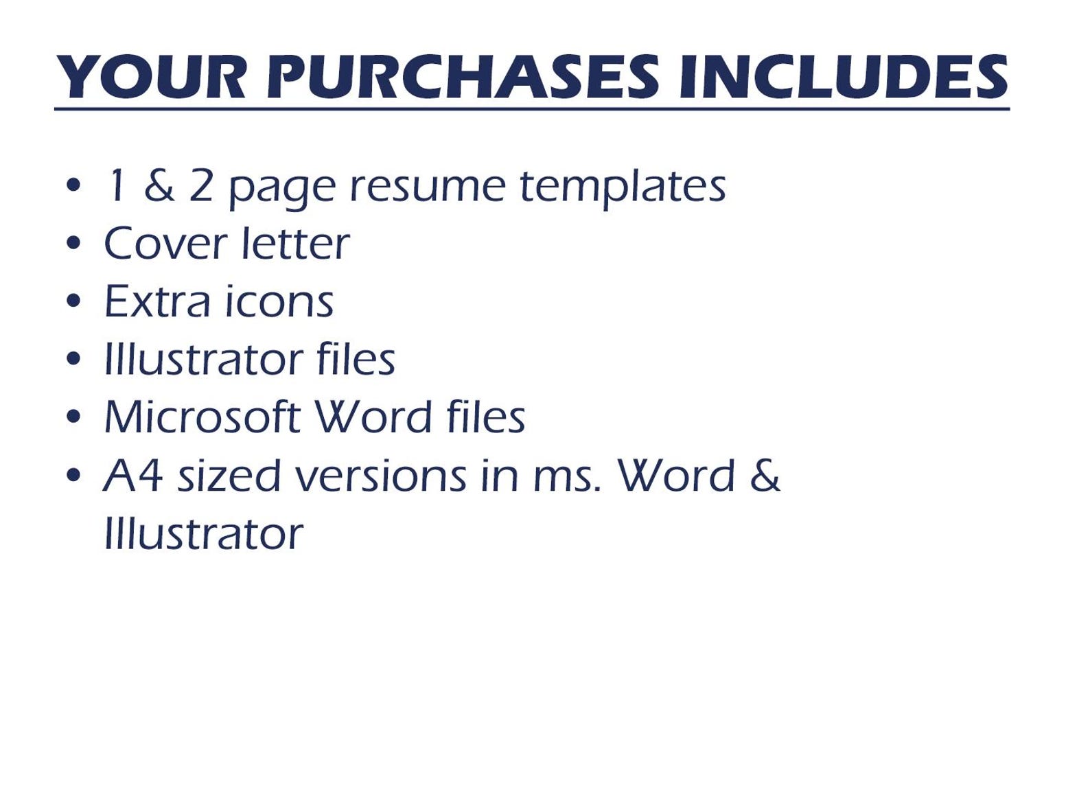 Creative Resume Template for Marketing & Business Professionals ...