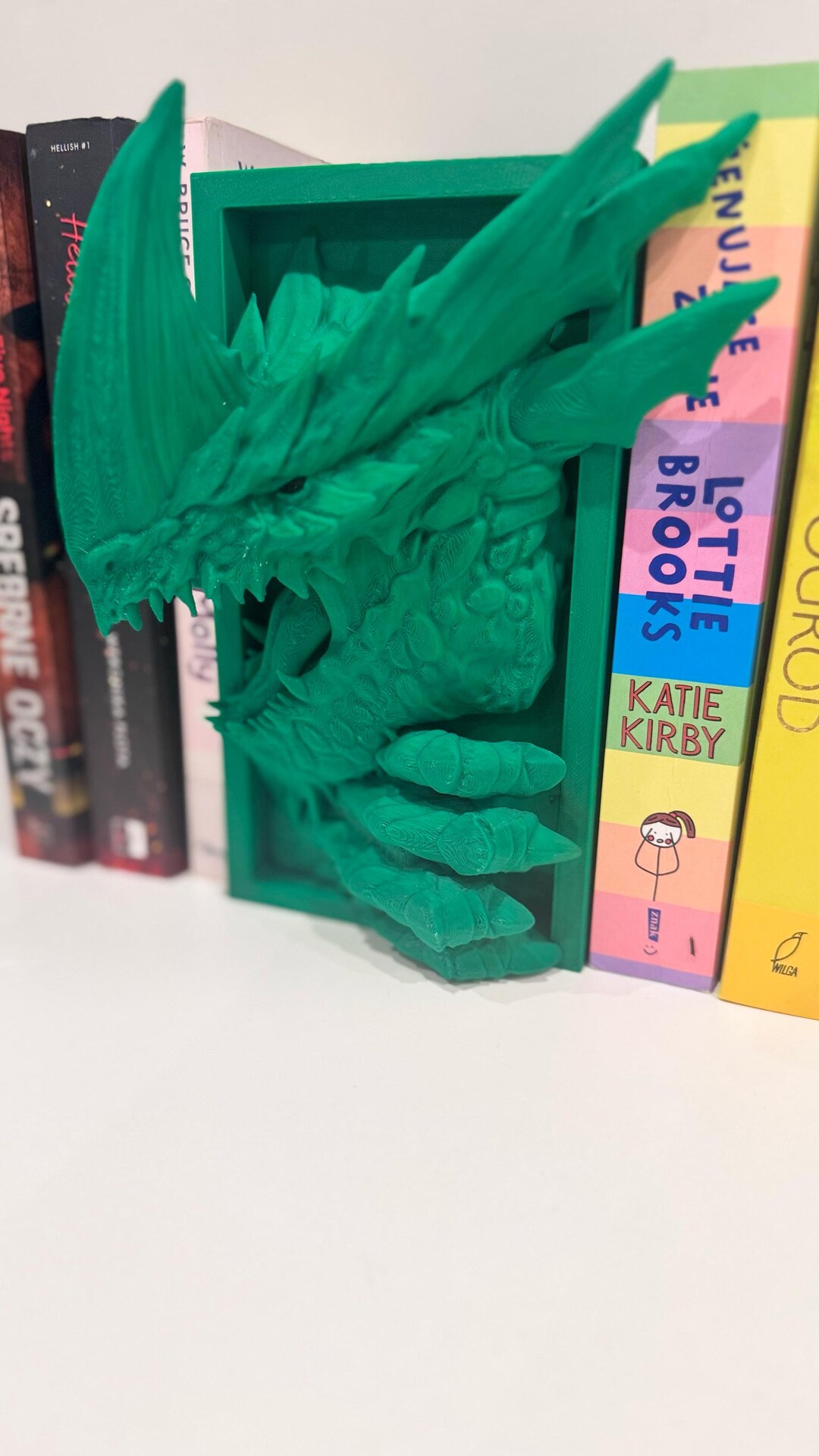 Dragon Book Nook 3D - Etsy