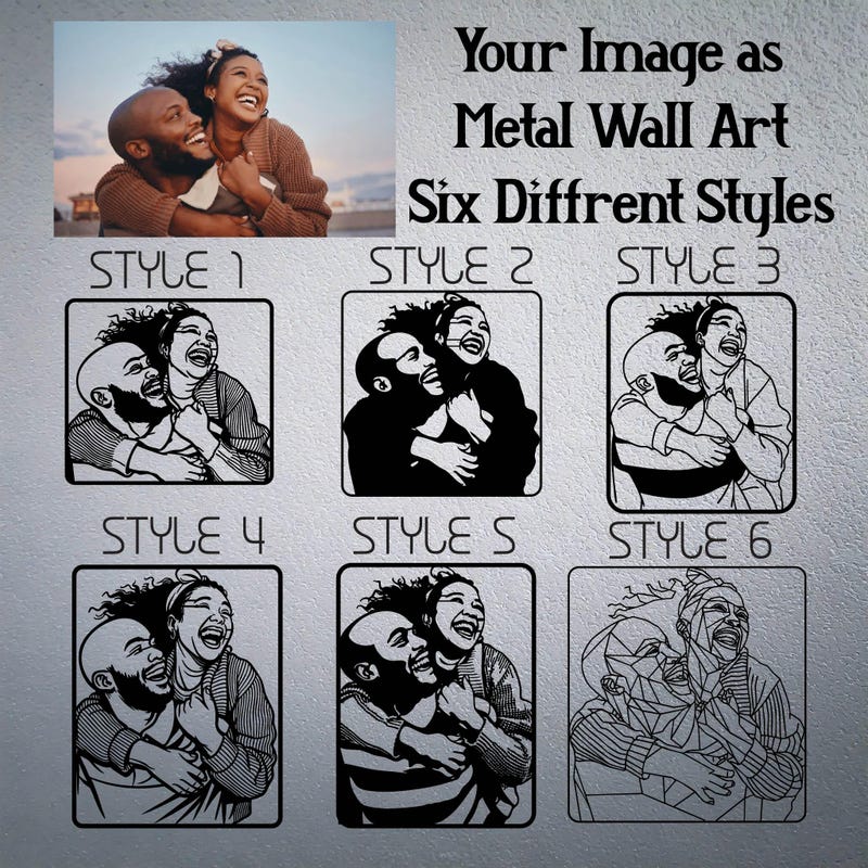 Metal Laser Photos - Etsy