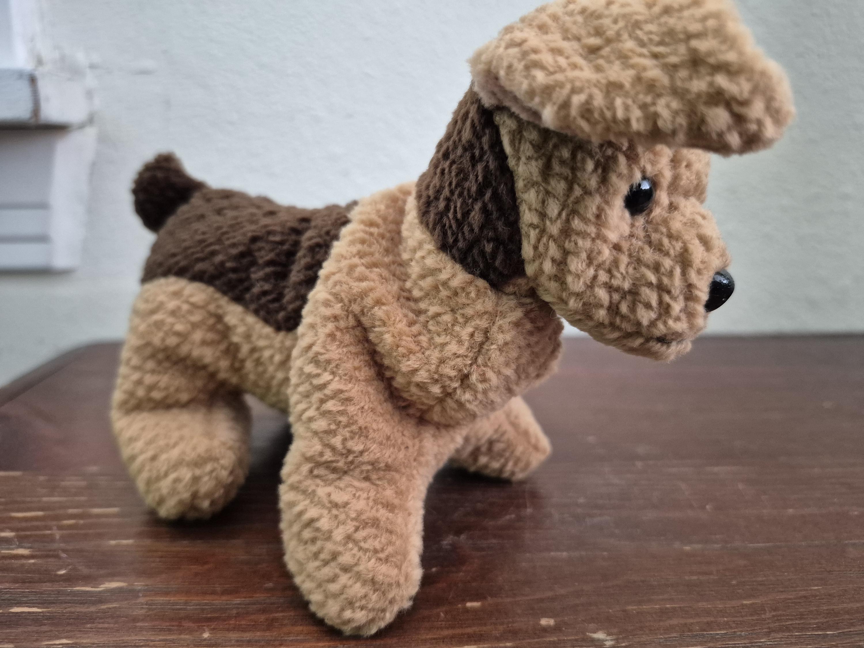 Rare Ty Beanie Baby "tuffy" the Dog/ P.V.C Pellets / Style 4108 / DOB ...