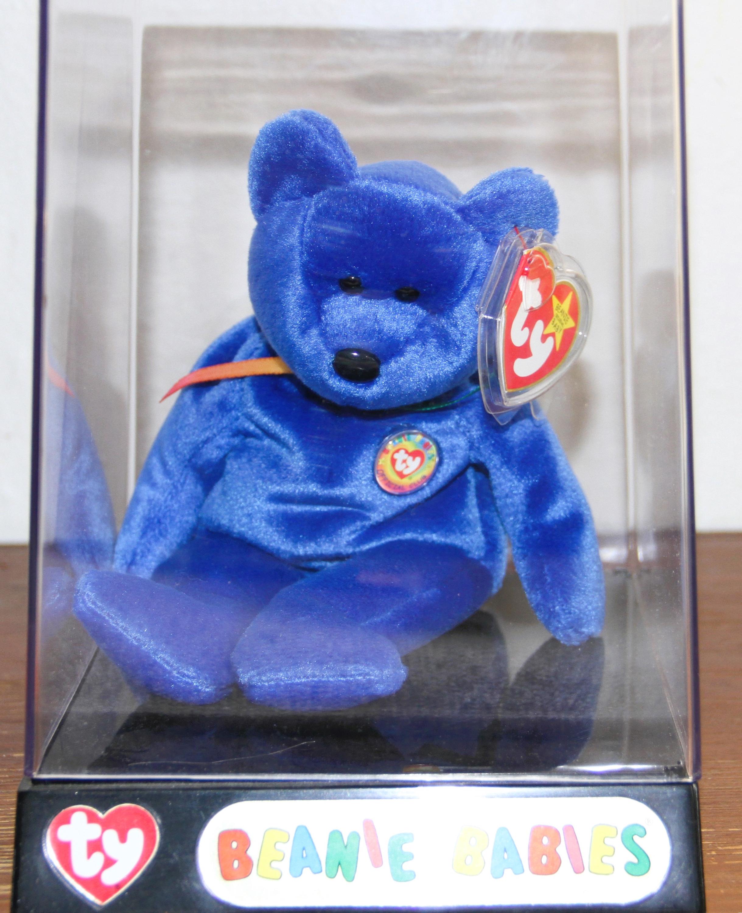 TY Clubby the Bear 1998 Beanie Babies / Tag Errors / *mint Condition ...