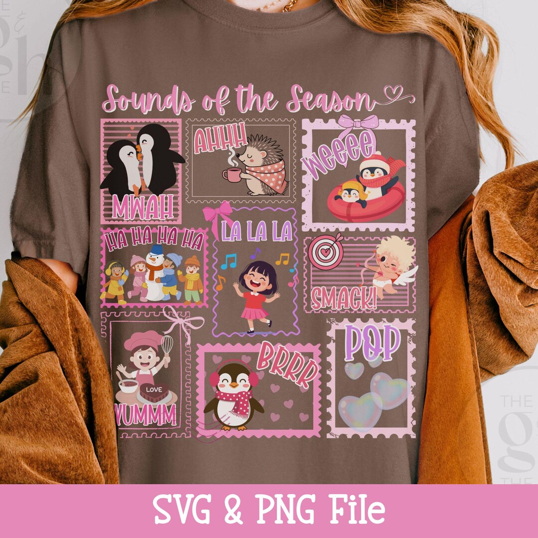 SLP PNG & SVG, Valentine Stamp Style Digital Downloads, Pink and Black ...