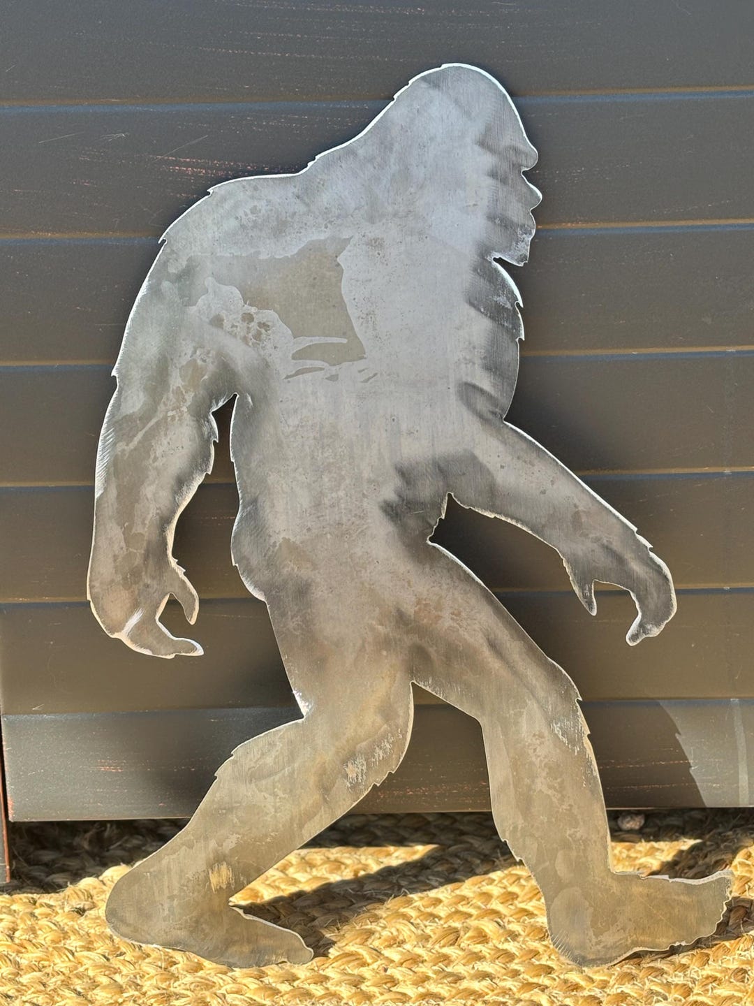 Bigfoot Metal Wall Art, Outdoor Wall Hanging - Etsy