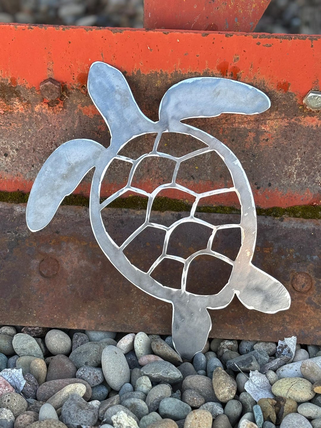 Sea Turtle Metal Wall Art, Outdoor Wall Hangings, Pool Decor - Etsy