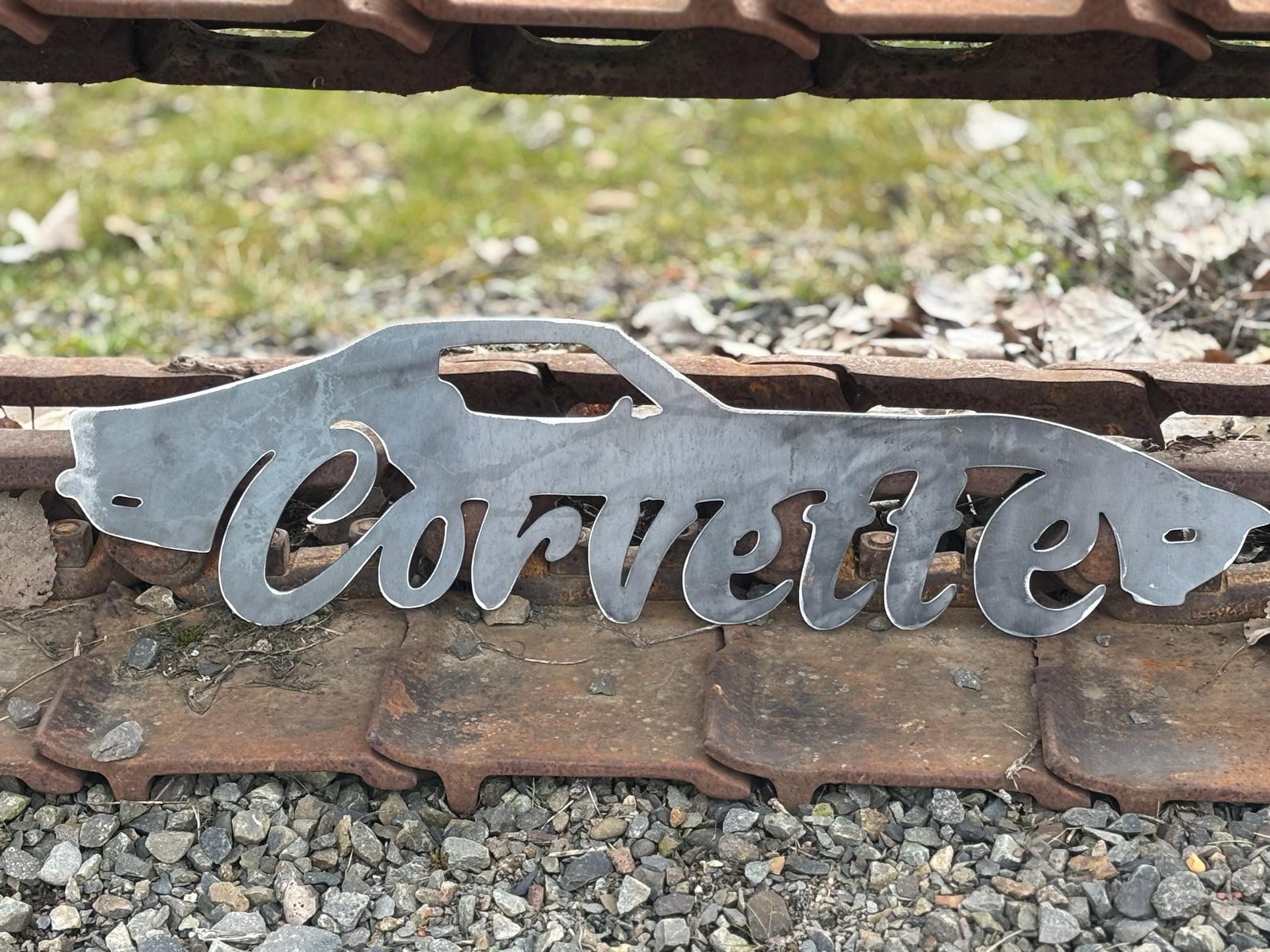 Corvette Metal Wall Art Sign - Etsy