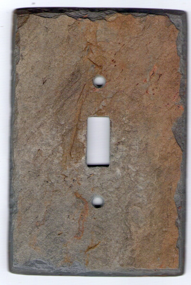 Decorative Slate Switch Plate Cover Stone Light Switch Cover - Etsy
