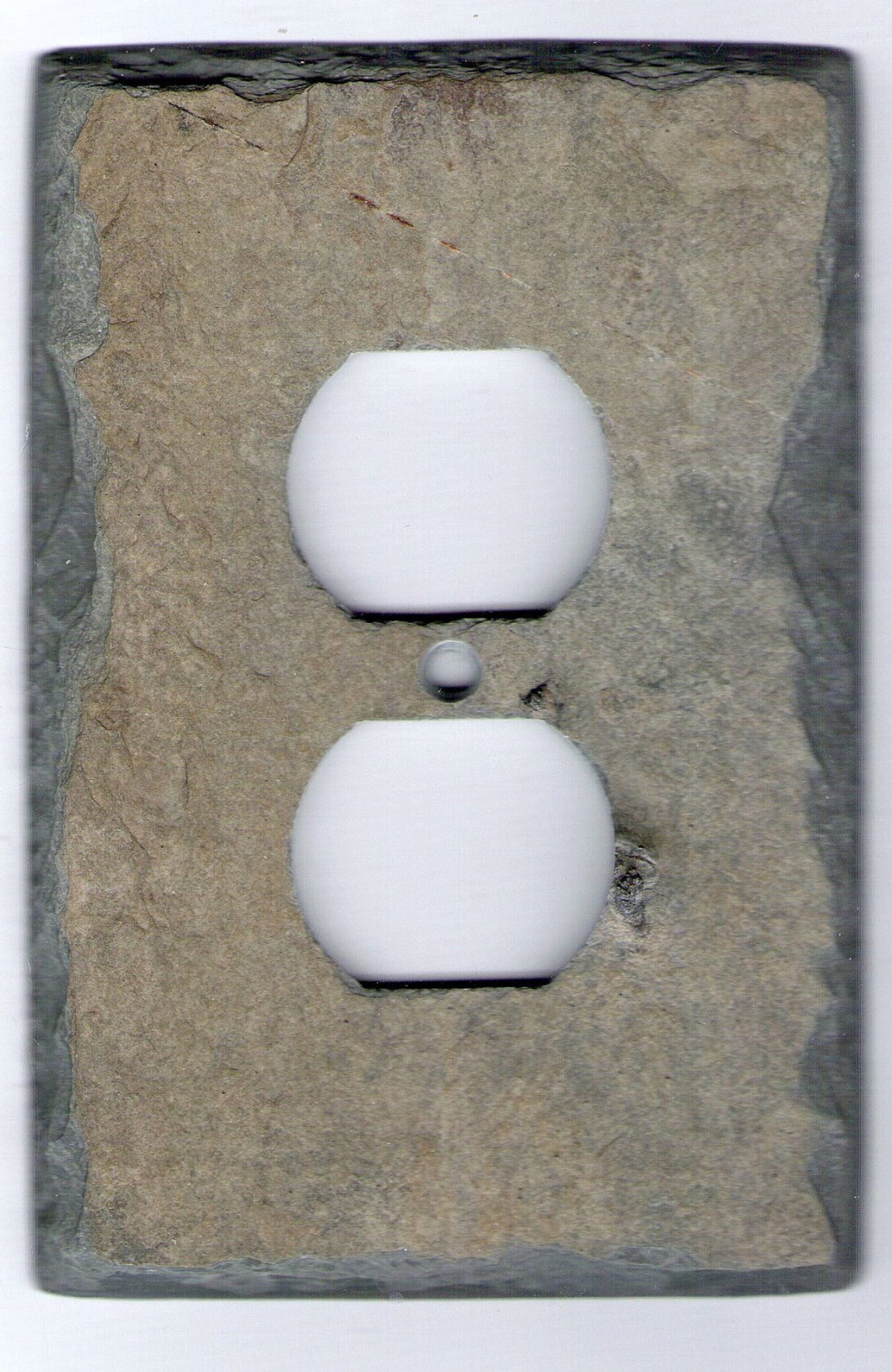 Decorative Single Slate Outlet Cover Switchplate Switch Plate - Etsy
