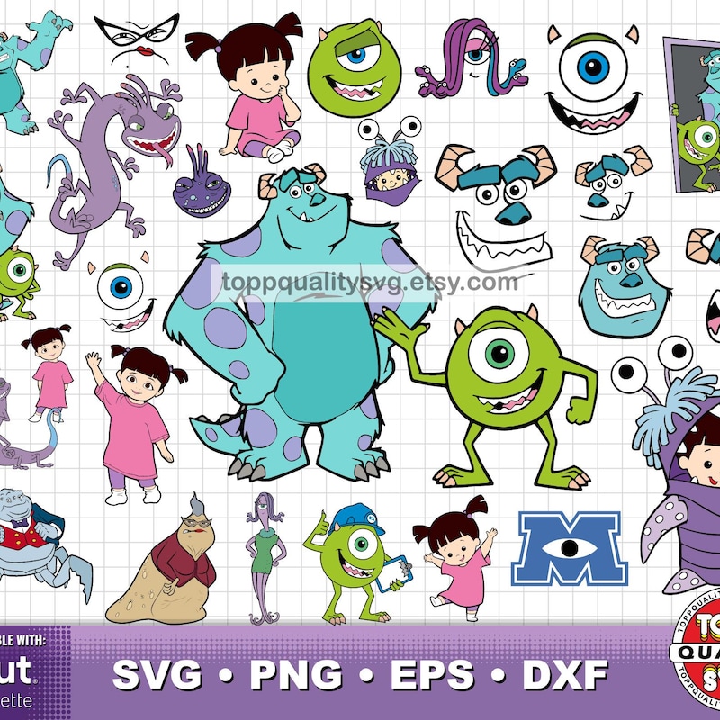 Boo Monsters Ink - Etsy