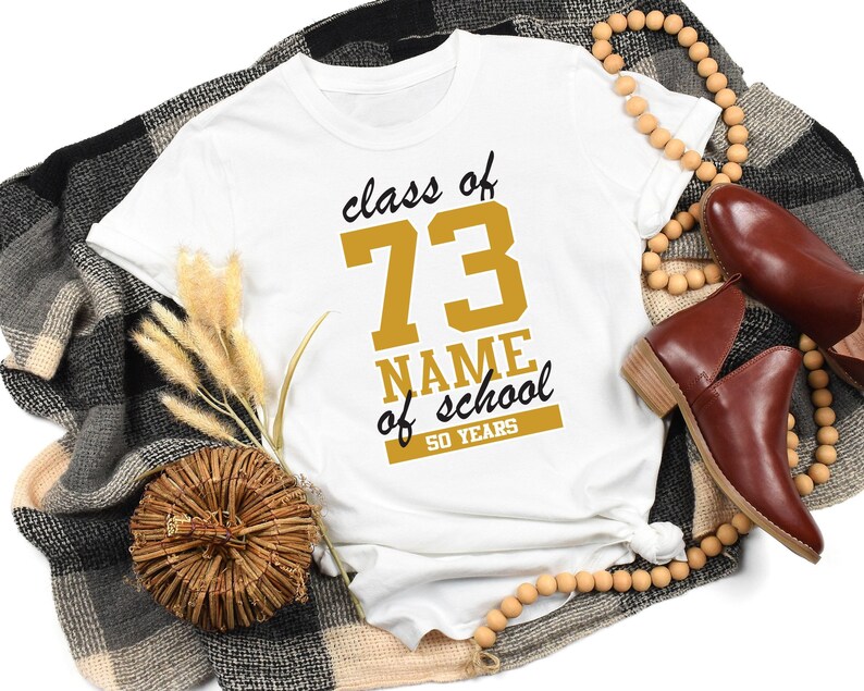 Personalized Class Reunion T-shirt, School Reunions Group Tee, Custom ...