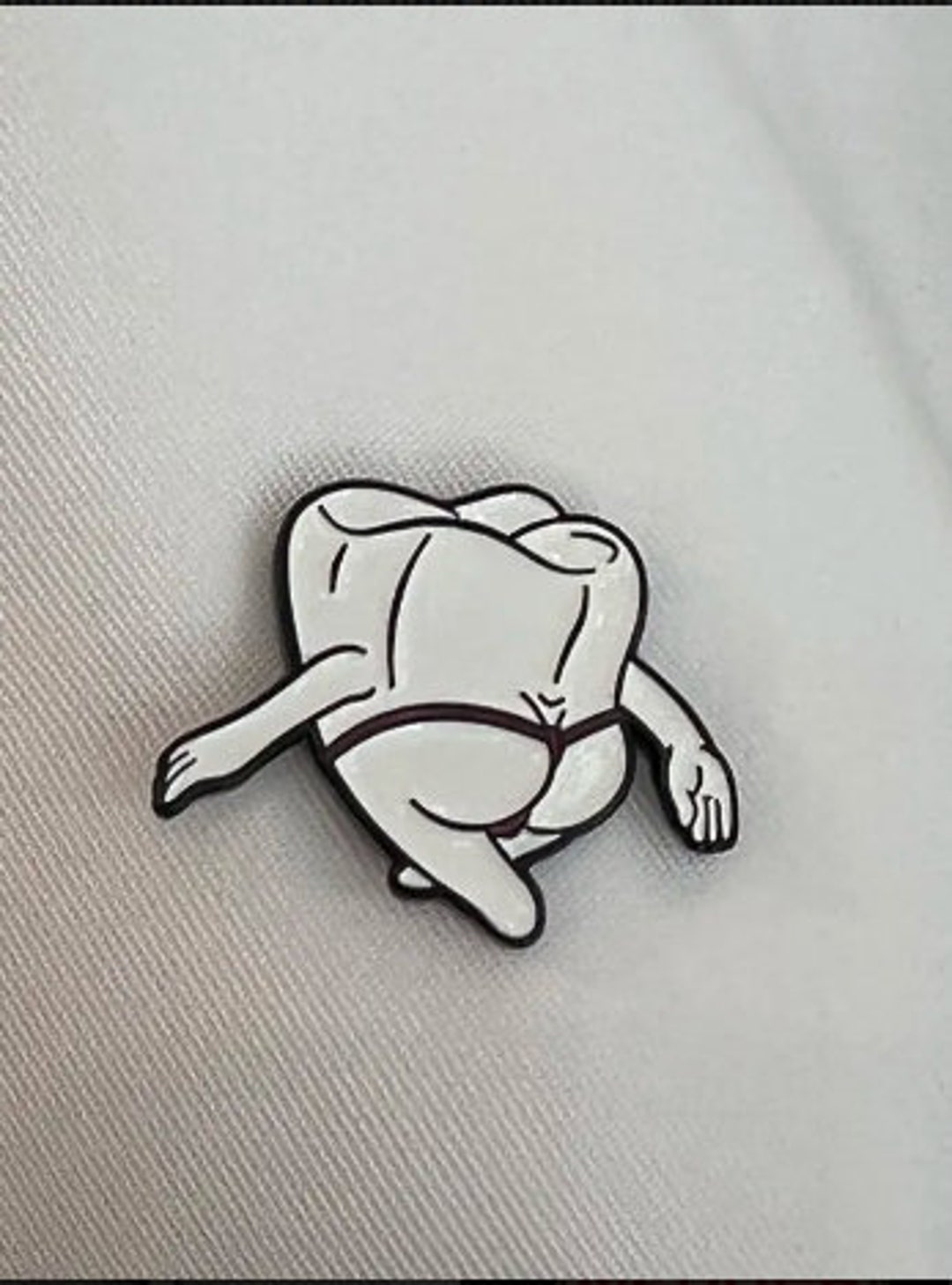 Dental Pins Mrs Flossy Pin Dental Pin Tooth Pin Molar Pin - Etsy