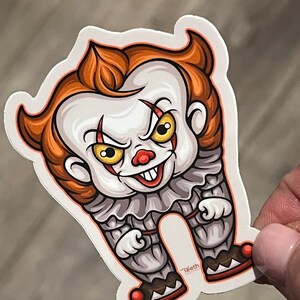 Jason Tooth Horror Sticker, Dental Halloween Sticker, It Sticker, Saw ...
