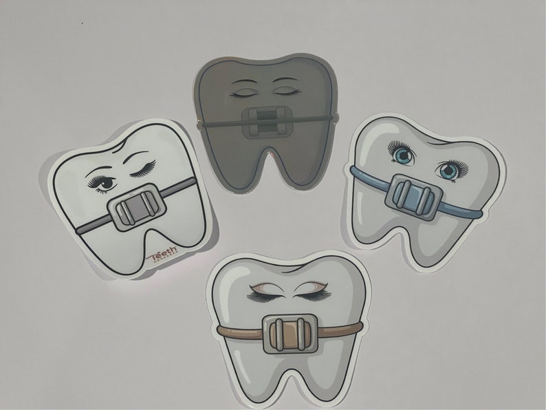 Ortho Dental Sticker, Dentist Sticker, Dental Gift Sticker, Tooth ...