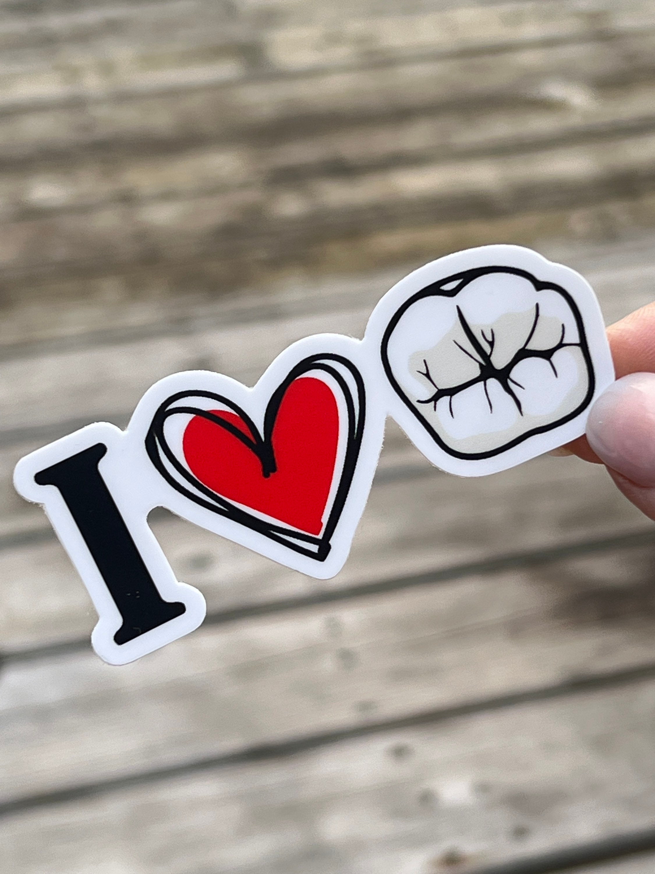 Dental Molar Sticker: Dentist, Hygienist Gift - Etsy