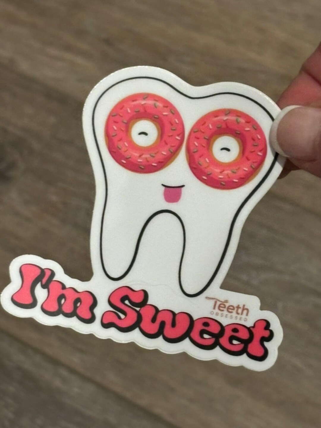 Sweet Tooth Stickers, Doughnut Sticker, Floss Sticker, Dentist Stickers ...