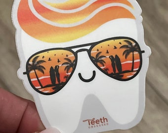 RDH Sticker, Dental Student, Sticker Hygienist Sticker, Tooth Sticker ...