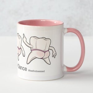 Molar Dance Coffee Mug, Dental Gift, Dentist Mug, Dentist Coffee Mug ...