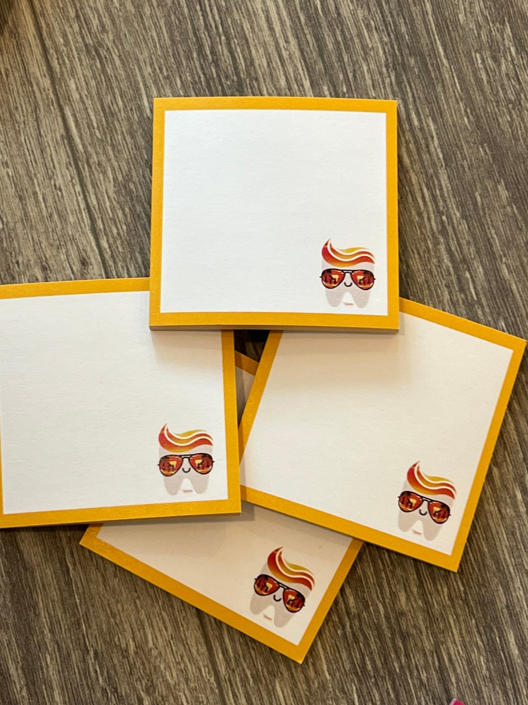 Tooth Notepad, Dental Notes, Tooth Notes, Dental Gift, Teeth Notepad ...