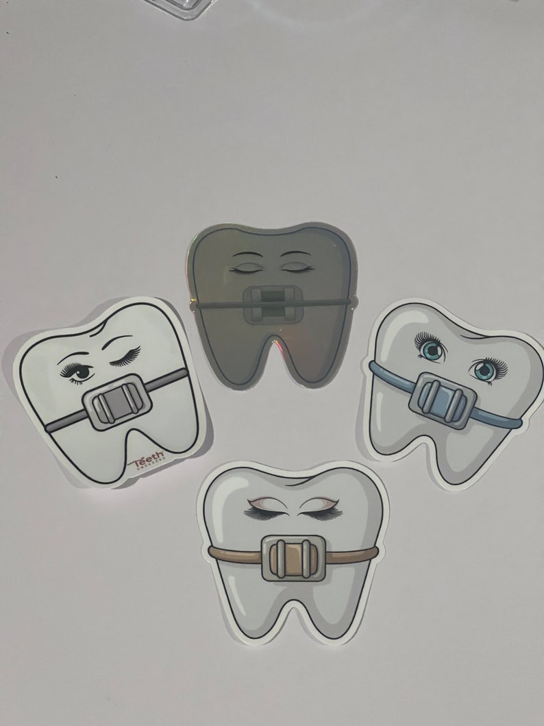 Ortho Dental Sticker, Dentist Sticker, Dental Gift Sticker, Tooth ...