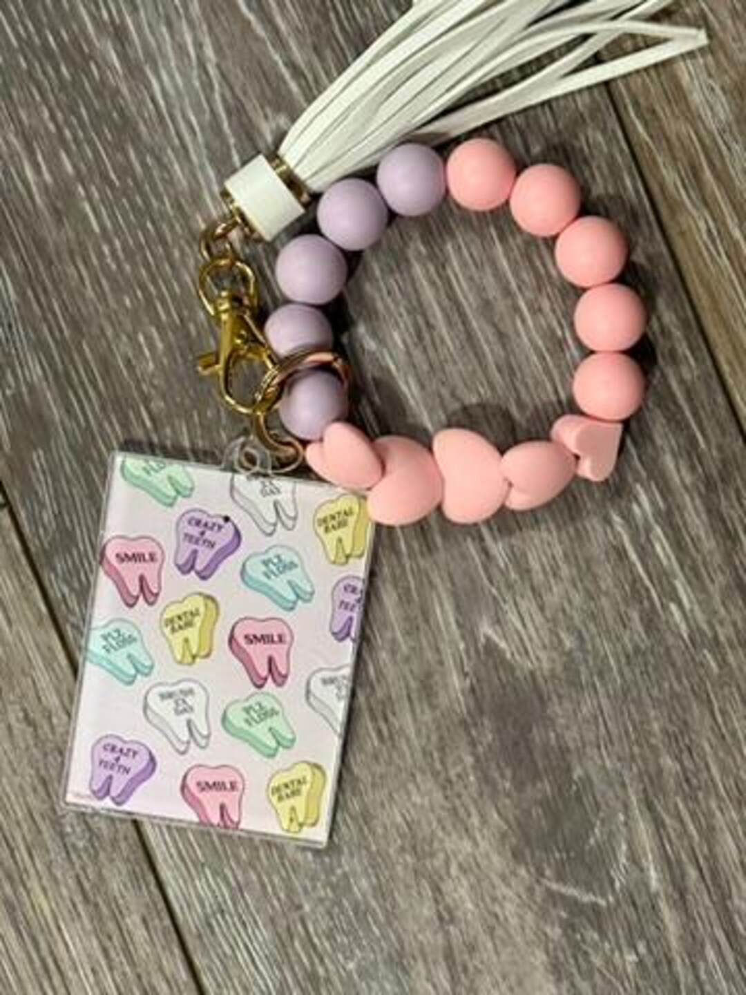 Dental Keychain, Valentine Dental Keychain, Teeth Keychain, Dental ...