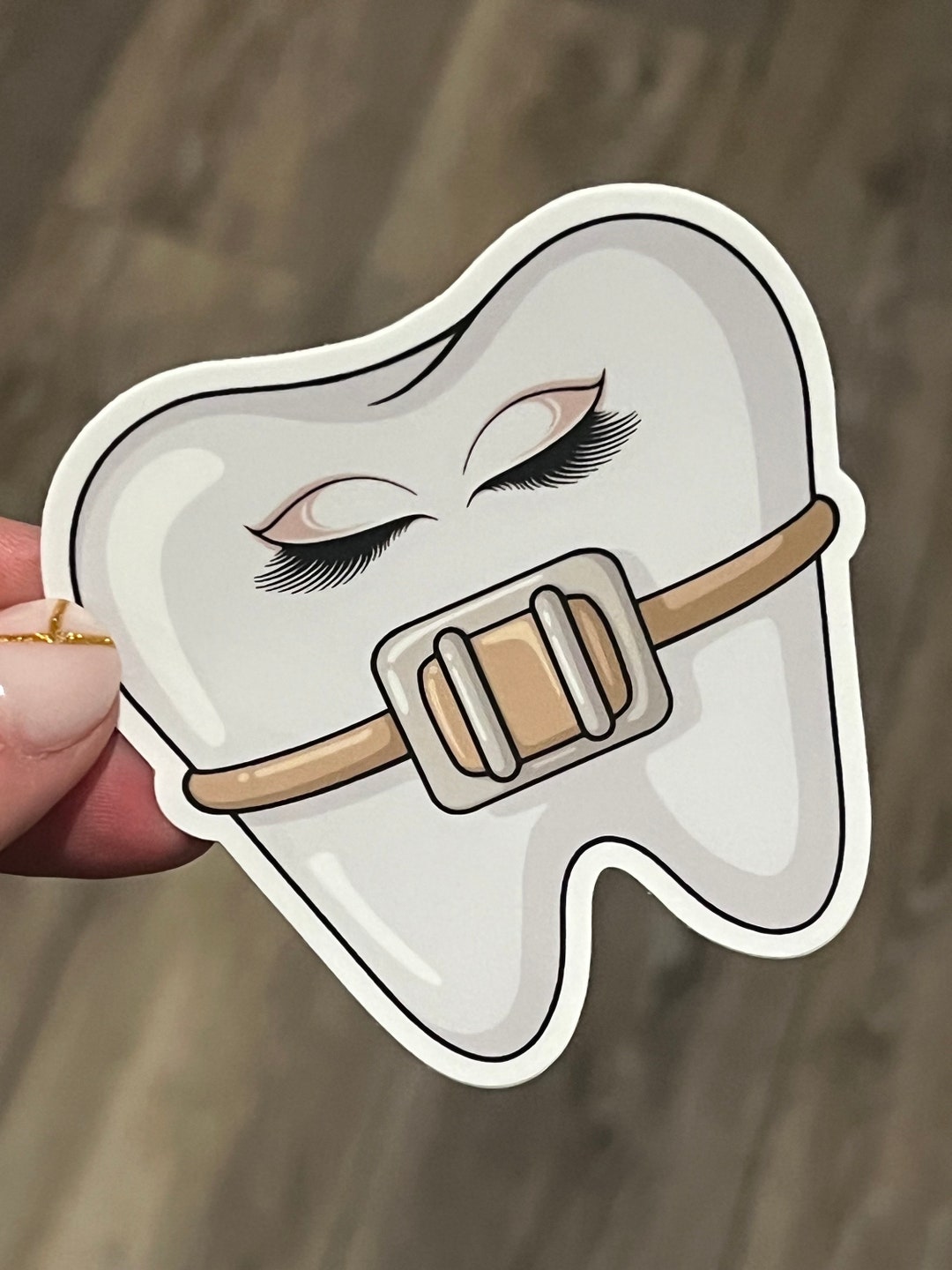 Braces Sticker, Ortho Stickers, Dental Stickers, Orthodontic Dental ...