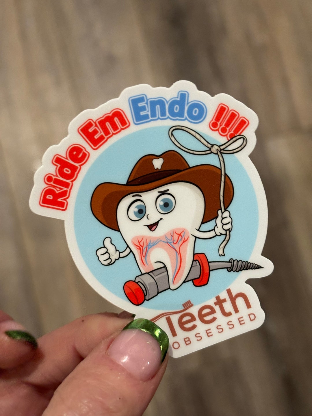 Root Canal Sticker, Endo Stickers, Nerves Dental Sticker, Tooth ...