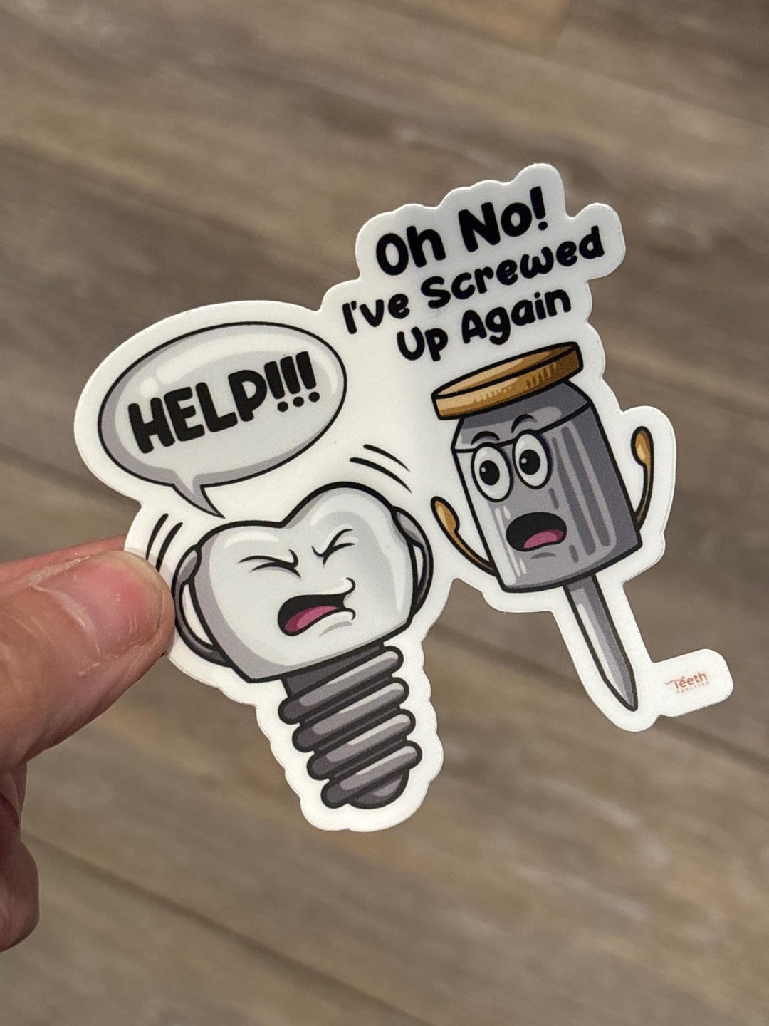 Dental Implant Sticker, Implant Sticker, Tooth Sticker, Teeth Sticker ...
