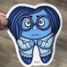 Sad Tooth Sticker, RDH Sticker, Dental Student, Sticker Hygienist ...