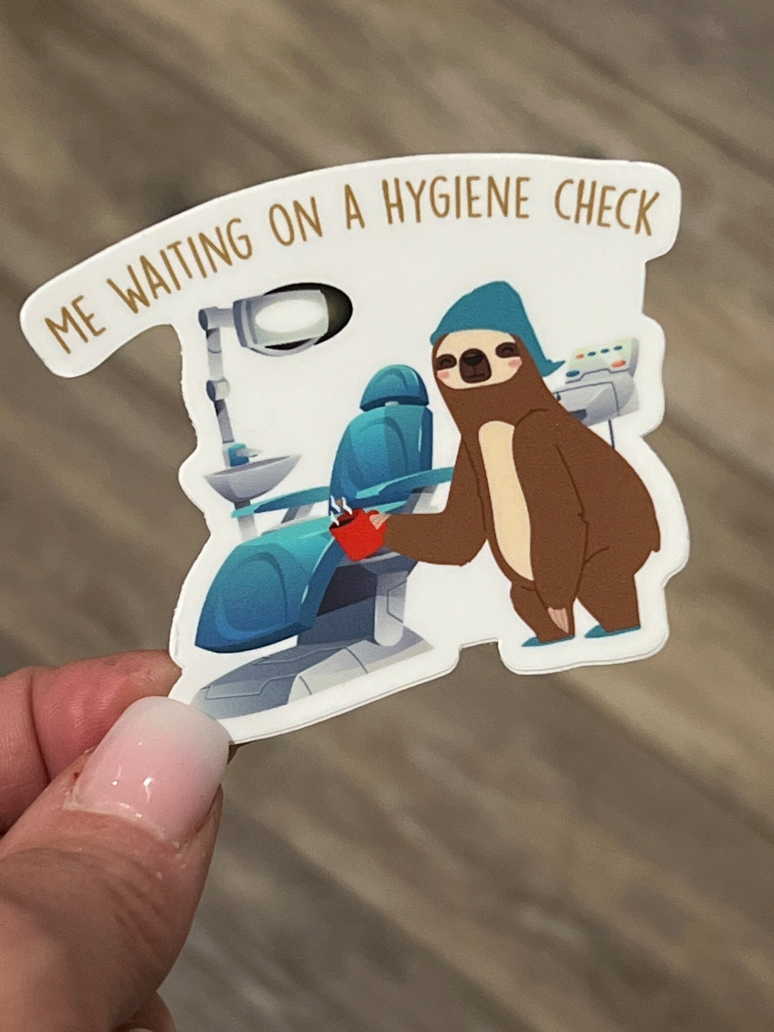 Dental Hygienist Sticker Dental Hygiene Sticker Dental - Etsy