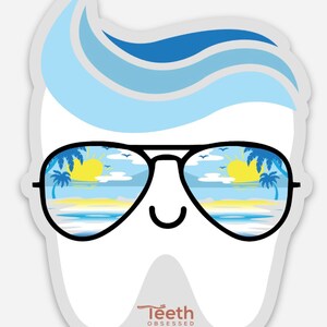 Blue Tooth Sticker, Dental Stickers, Tooth Stickers, Dental Stickers ...