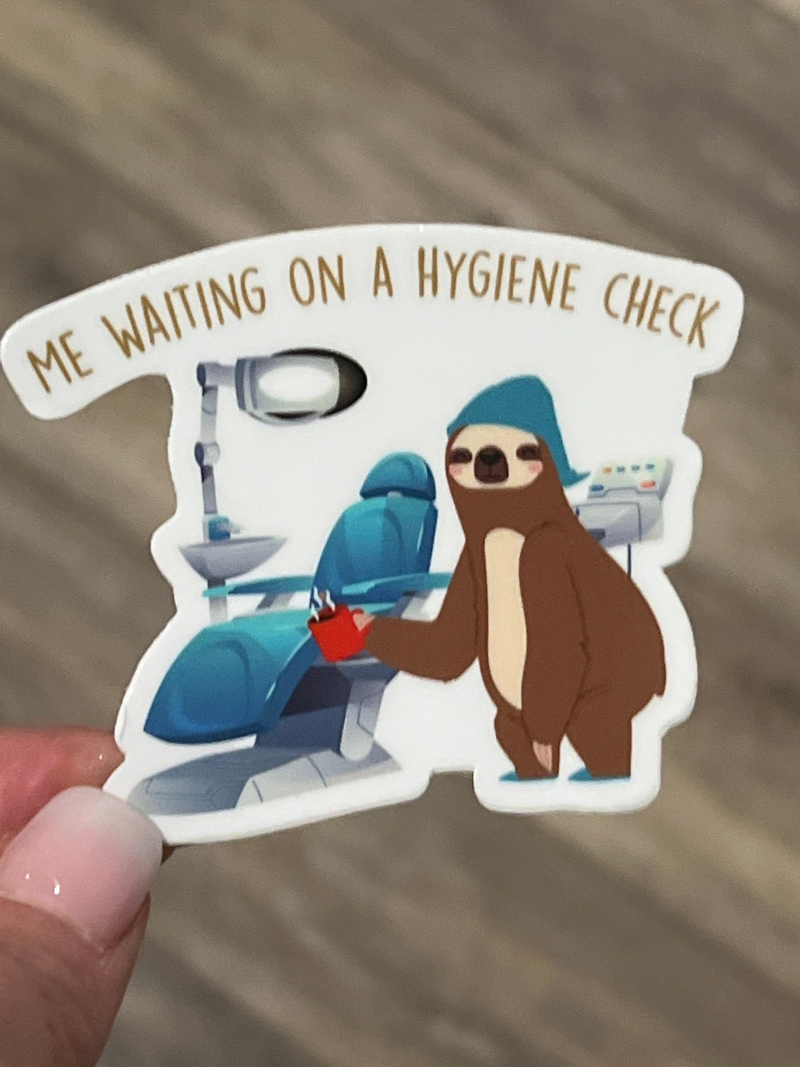 Dental Hygienist Sticker Dental Hygiene Sticker Dental - Etsy