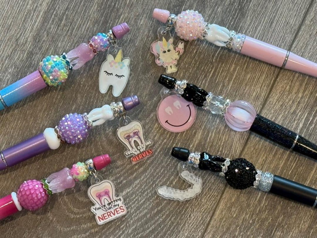 Dental Tooth Pens | Bubble Pen| Dental Assistant Gift | Hygienist Pens ...