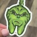 Grinch Tooth Tooth Grinch Teeth Sticker Dental Sticker - Etsy