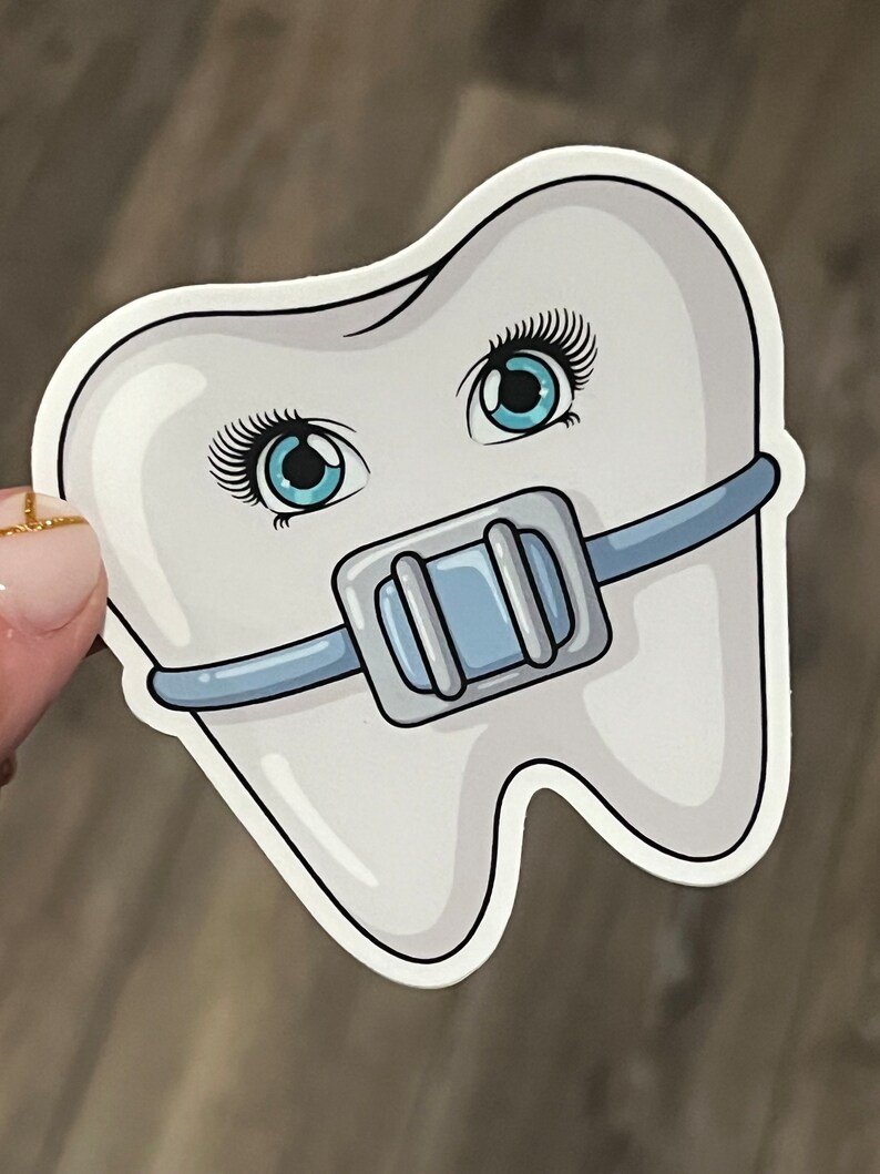Ortho Dental Sticker, Dentist Sticker, Dental Gift Sticker, Tooth ...