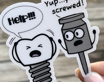 Implant Sticker - Etsy