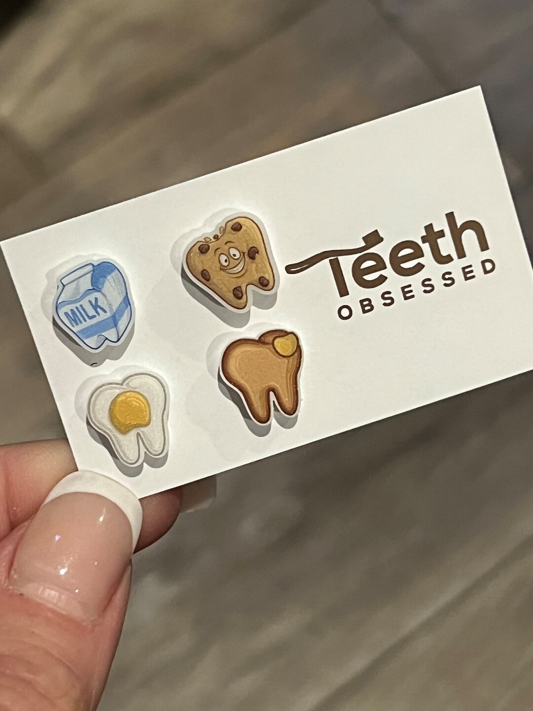 Eggs and Bacon Tooth, Avocado Toast Teeth, Tooth Earrings, Teeth ...