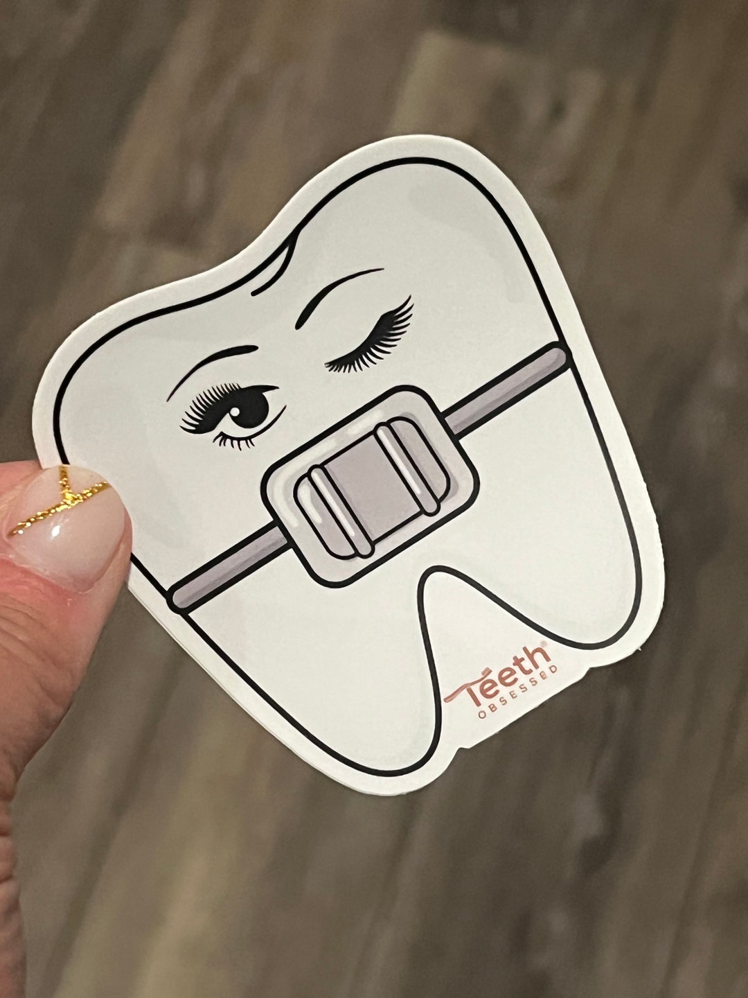 Braces Sticker Ortho Stickers Dental Stickers Orthodontic - Etsy