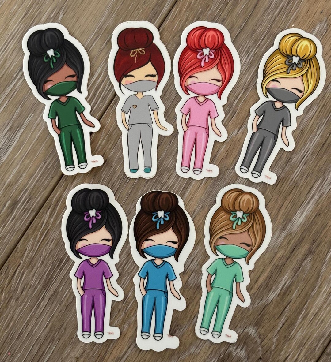 Dental Team Sticker, Dental Assistant Sticker, RDH Sticker, Dental ...