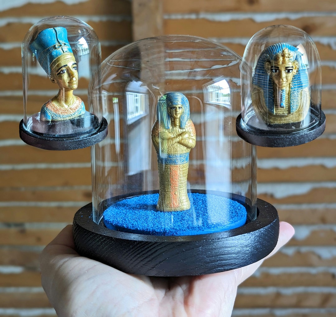 Miniature Pharaoh Sarcophagus Terrarium by Sbmathieu - Etsy