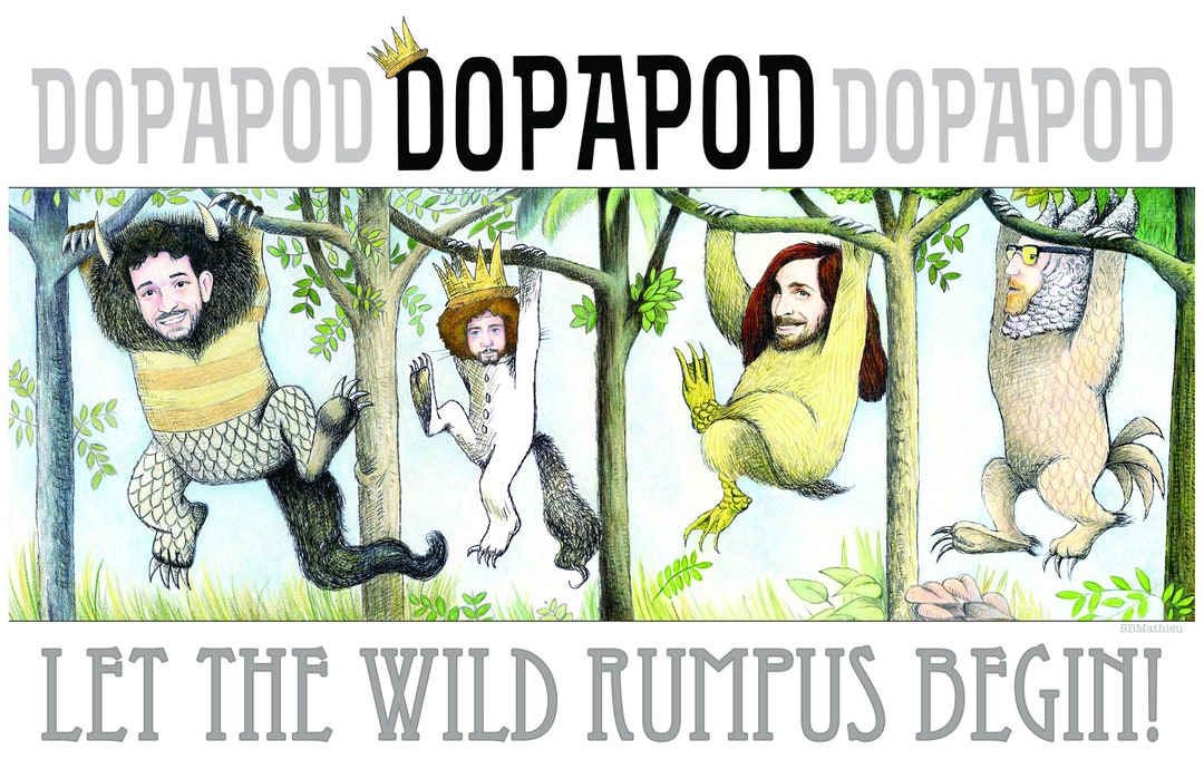 Dopapod Wild Things 11 X 17 Poster by Sbmathieu - Etsy