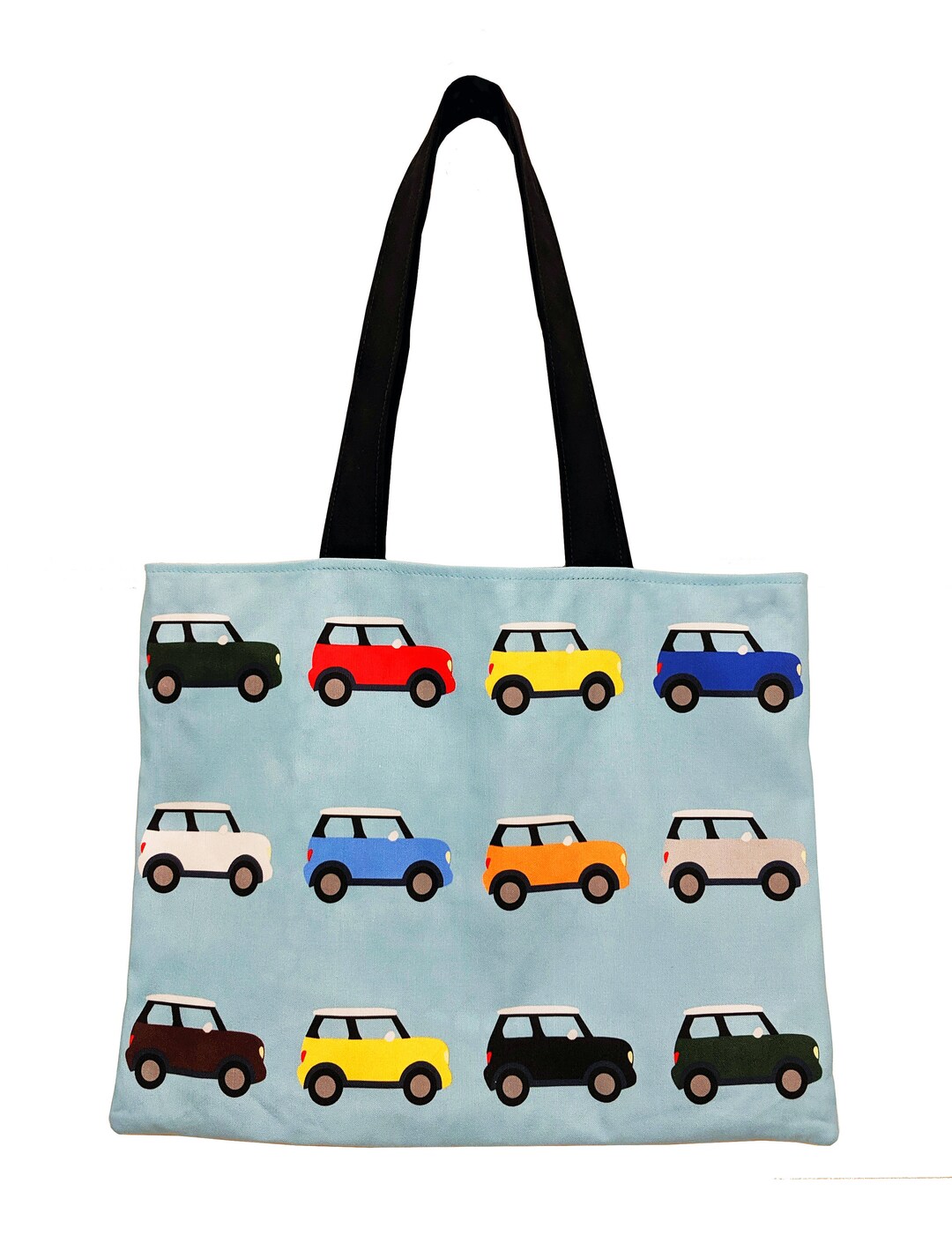 Multi Color Mini Cooper Tote Bag by Sbmathieu - Etsy