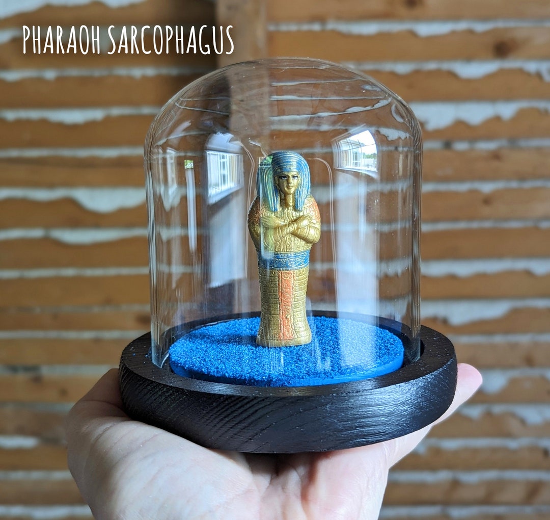 Miniature Pharaoh Sarcophagus Terrarium by Sbmathieu - Etsy